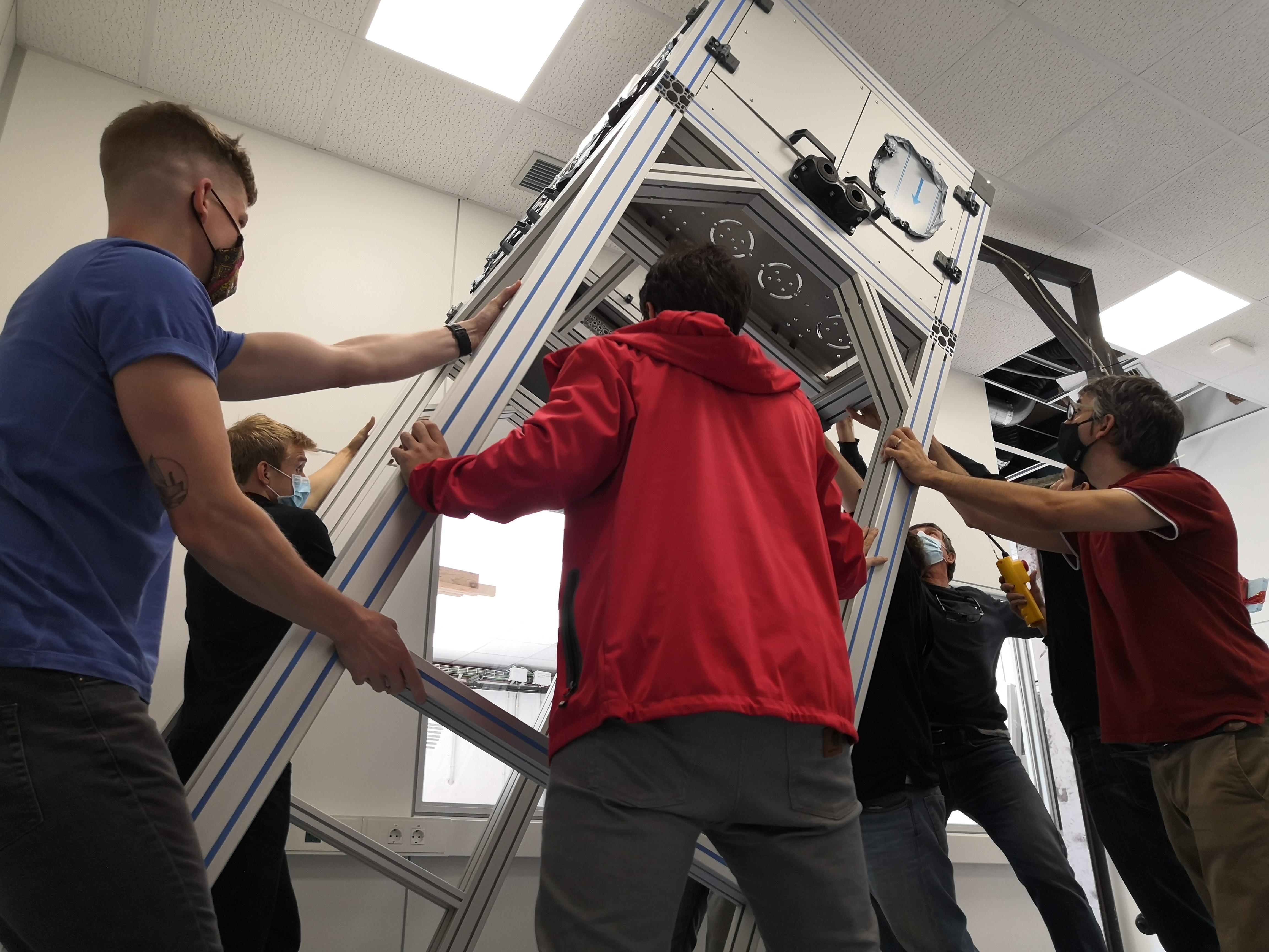 Construction of the new QCT lab completed | QCT Group @ IFAE