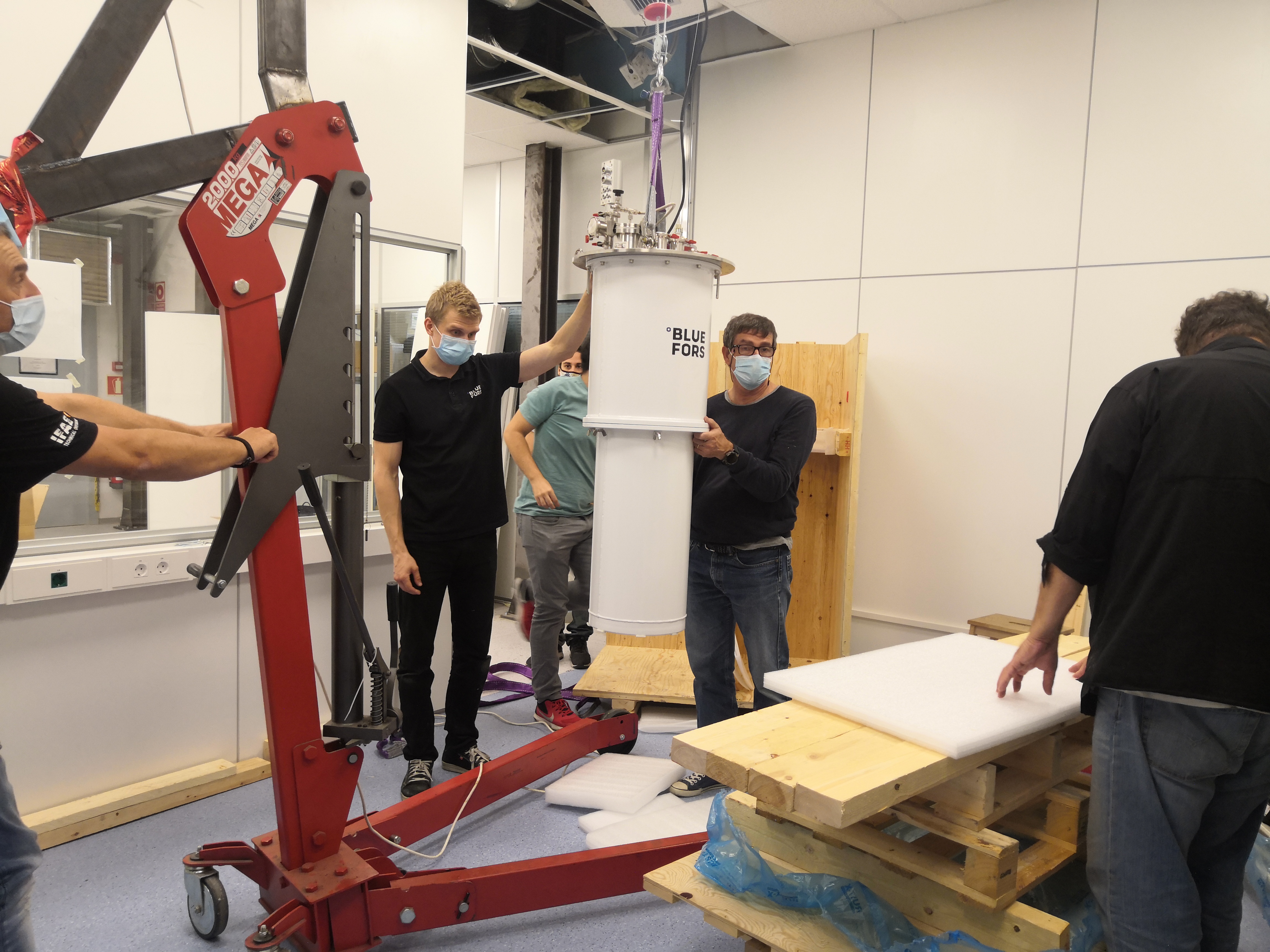 Construction of the new QCT lab completed | QCT Group @ IFAE