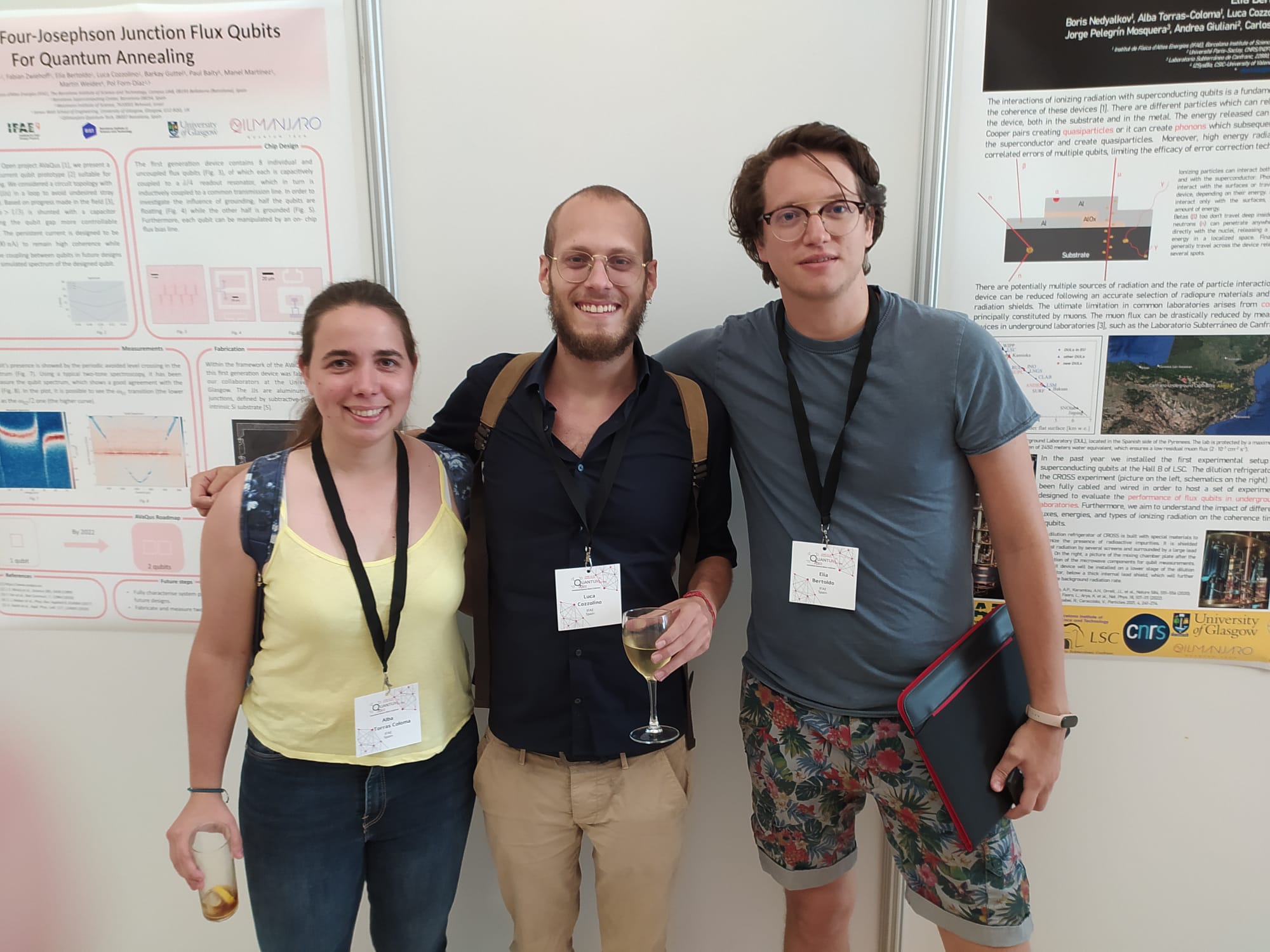 Posters presented at the QUANTUMatter 2022 conference in Barcelona ...