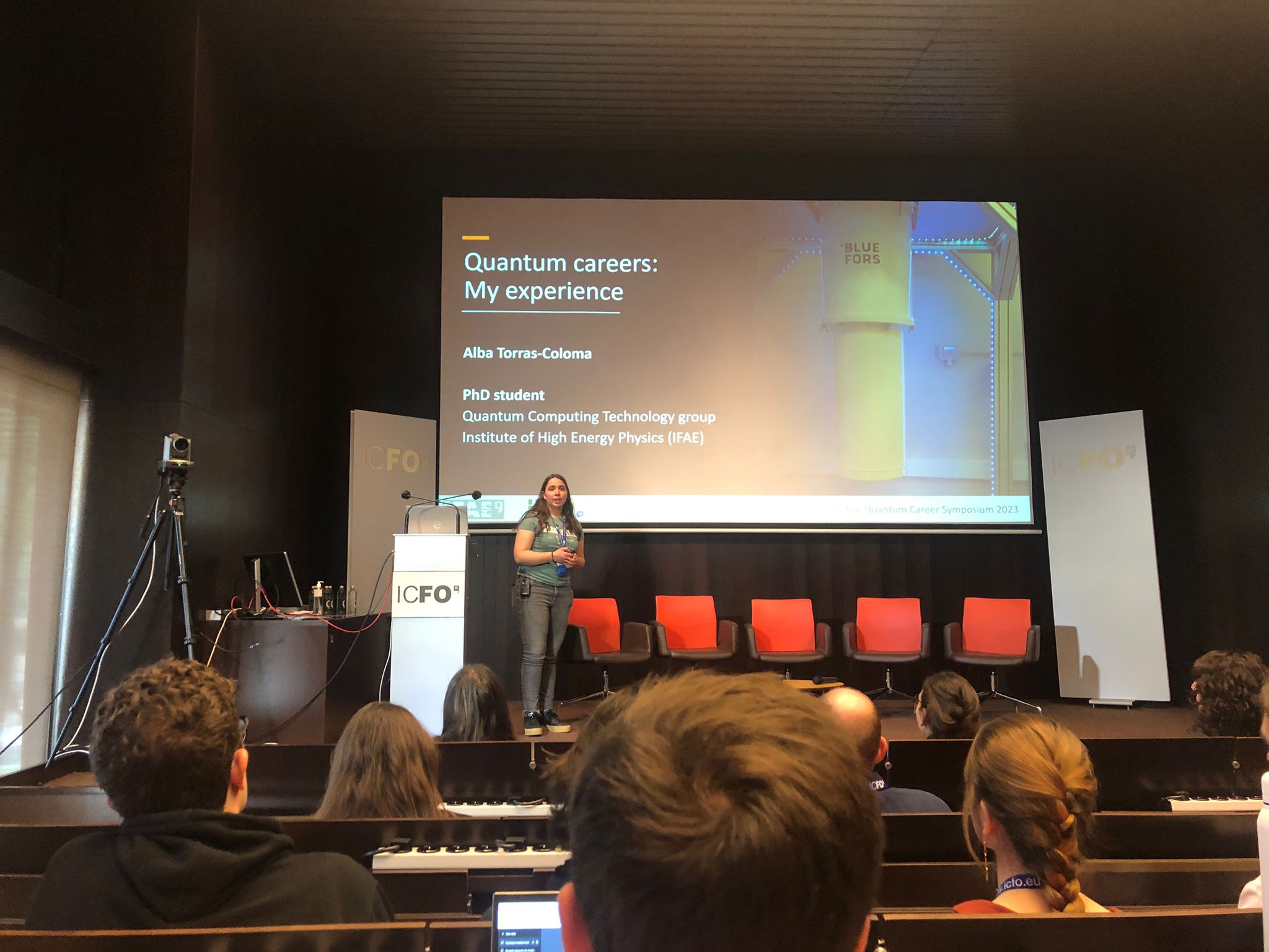 Alba Torras presented at the Quantum CARLA symposium | QCT Group @ IFAE